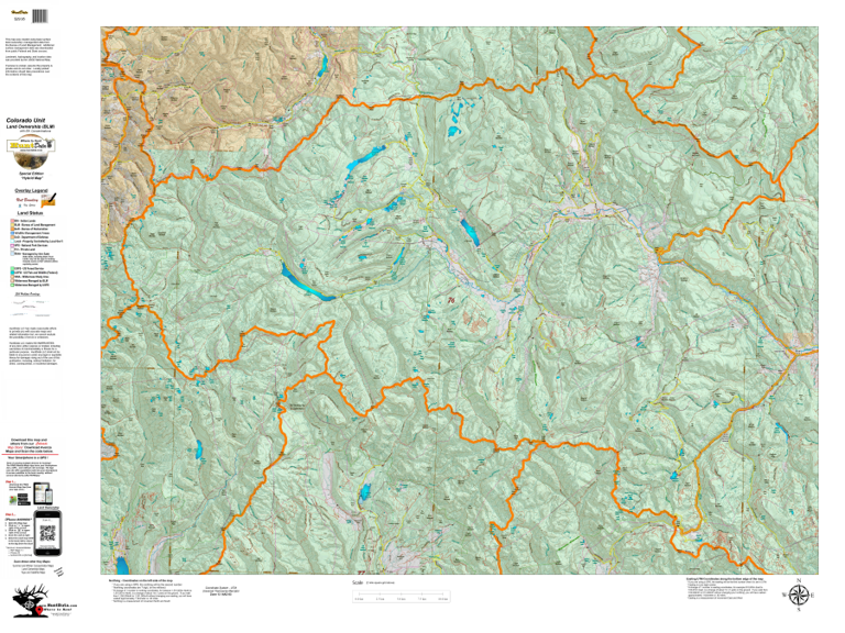 Colorado Unit 76 Elk Concentrations on a Land Ownership Base, the ...