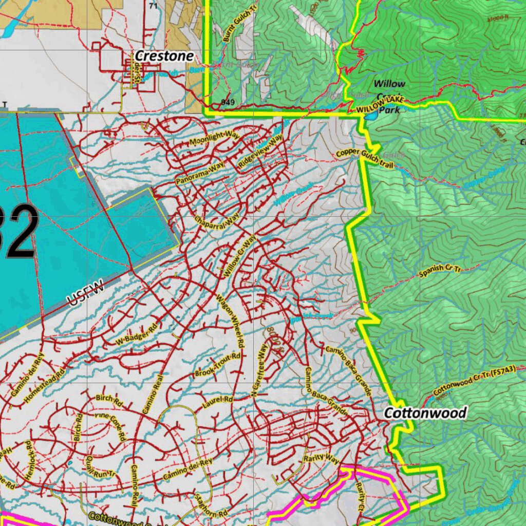 Colorado_Unit_82_Landownership Map by Colorado HuntData LLC | Avenza Maps