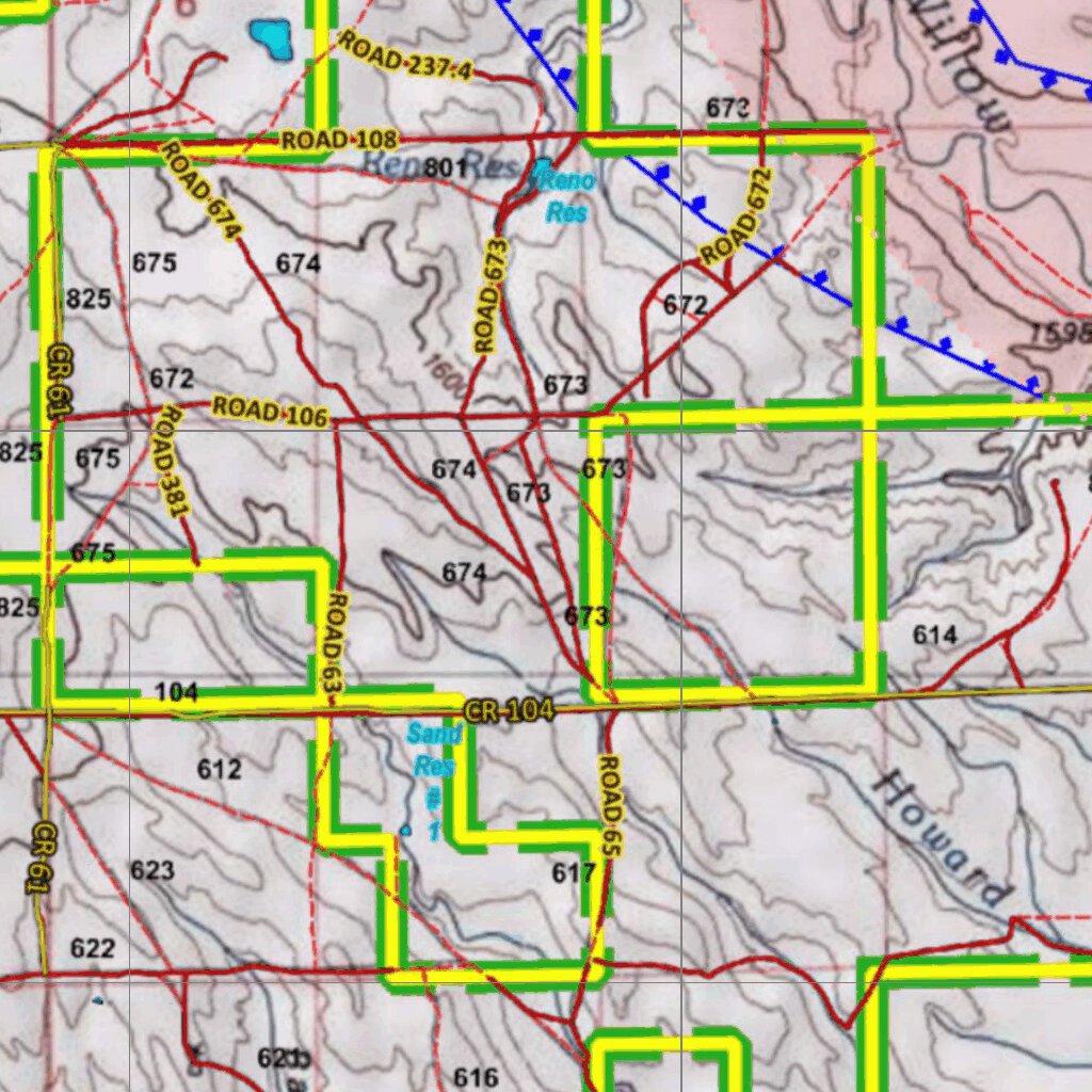 Colorado Unit 87 Mule Deer Summer, Winter Concentration Map by Colorado ...