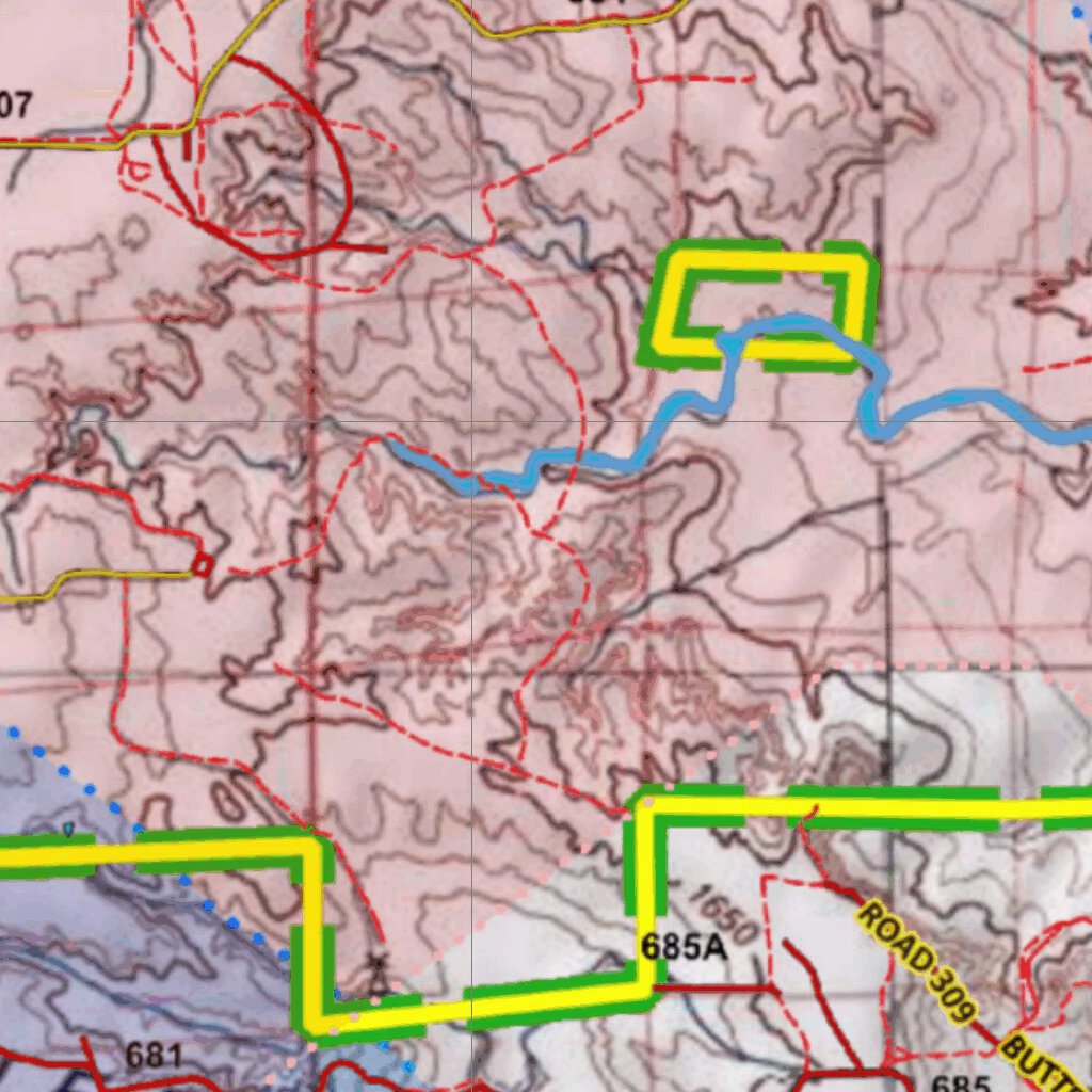 Colorado Unit 88 Mule Deer Summer, Winter Concentration Map by Colorado ...