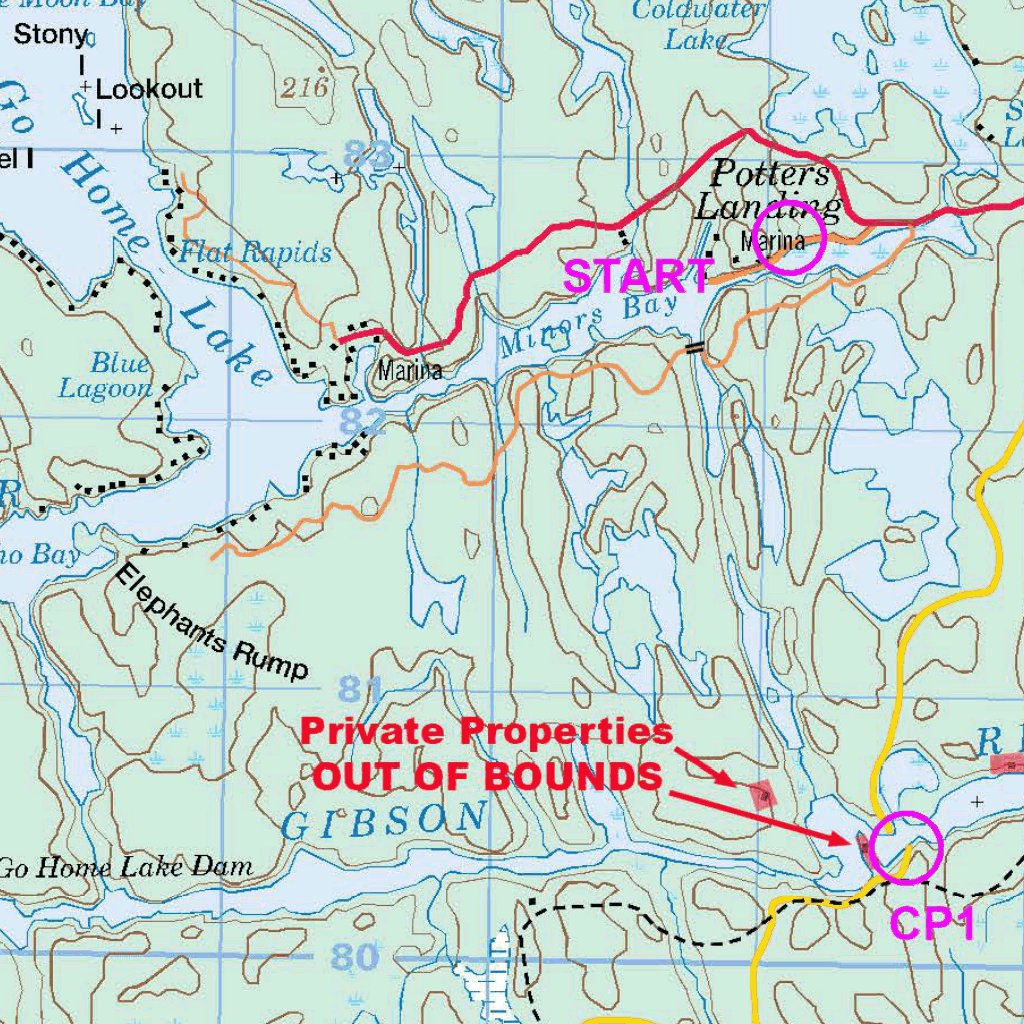 Wilderness Traverse 2018 Map by Contour Adventures Inc. | Avenza Maps