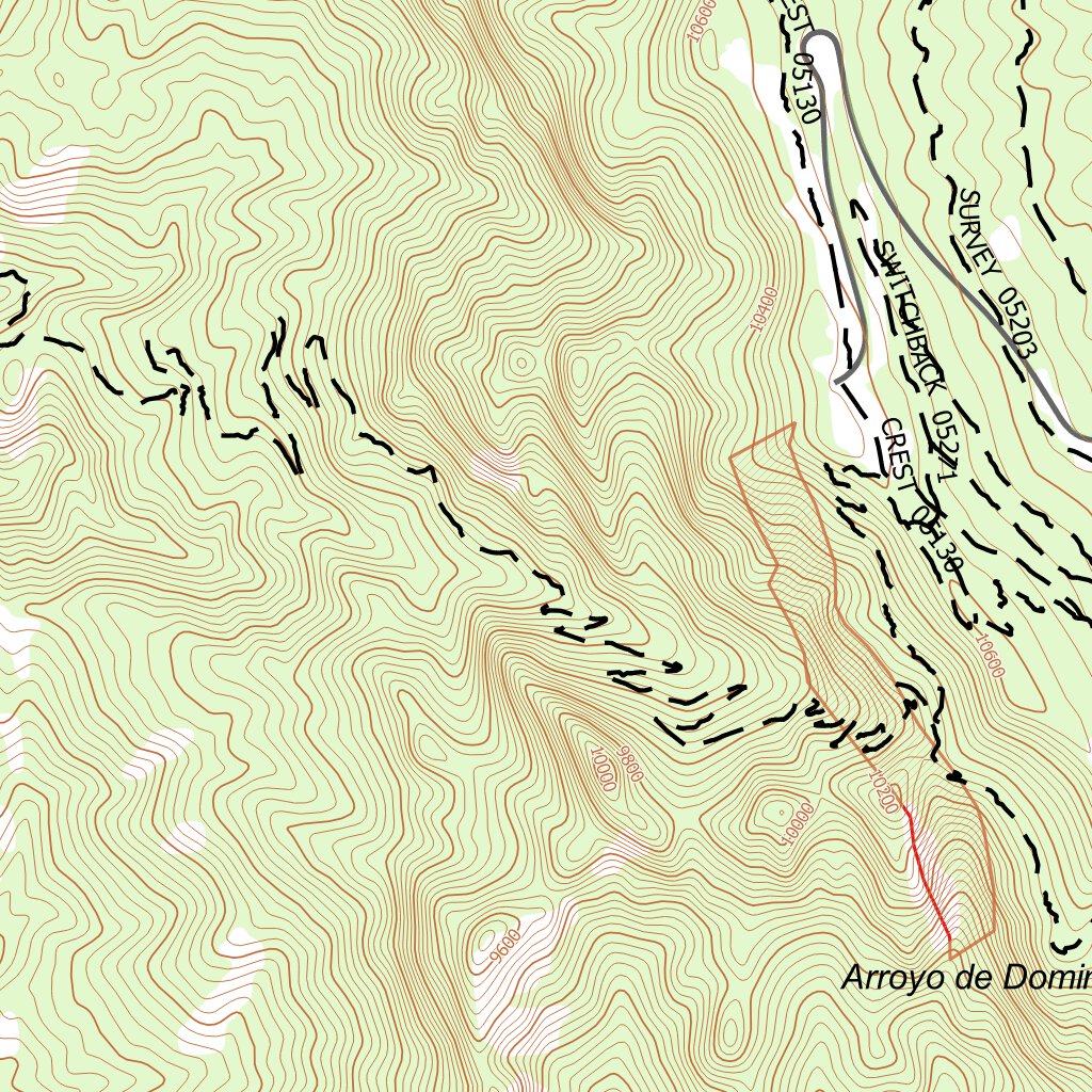 Sandia Crest NM Map by Corazon del Bosque | Avenza Maps