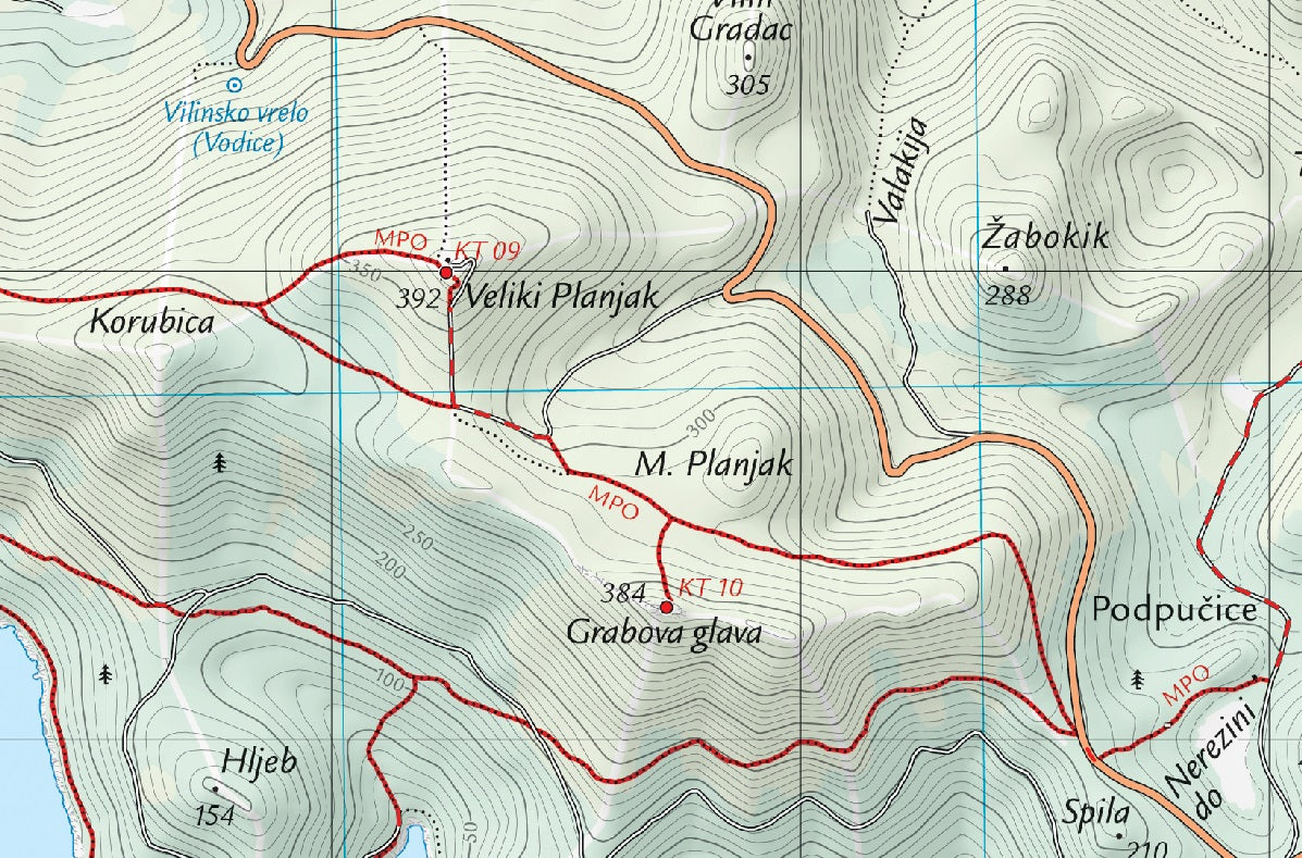 Otok Mljet Map by Croatian Mountain Rescue Service - HGSS | Avenza Maps