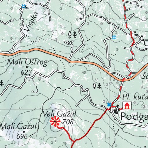 Postira Map by Croatian Mountain Rescue Service - HGSS | Avenza Maps