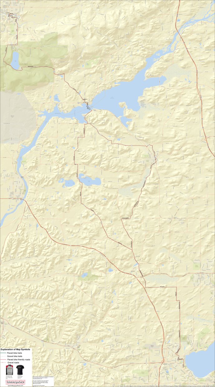 Madison to Devils Lake Bike Ride Map by Crossover Ventures LLC | Avenza ...