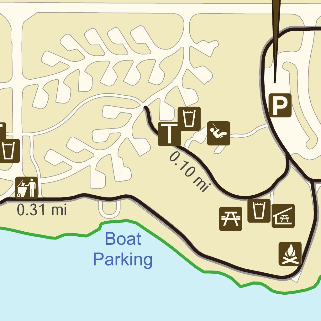 Lake Byllesby Regional Park - All Season Sign Map by Dakota County ...