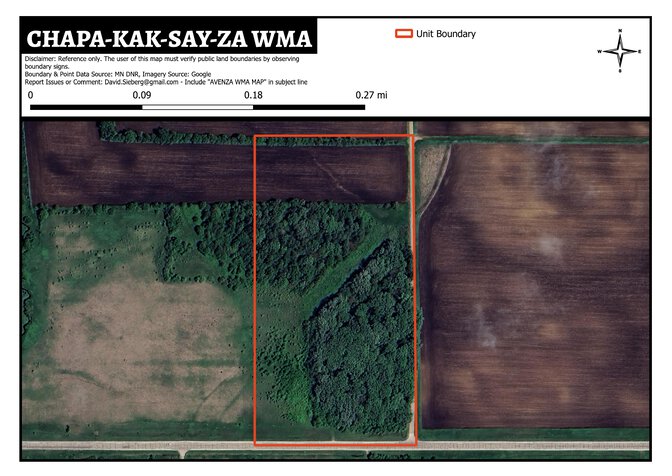 Chapa-kak-say-za WMA Map by DavidSieberg | Avenza Maps