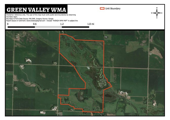 Green Valley WMA Map by DavidSieberg | Avenza Maps