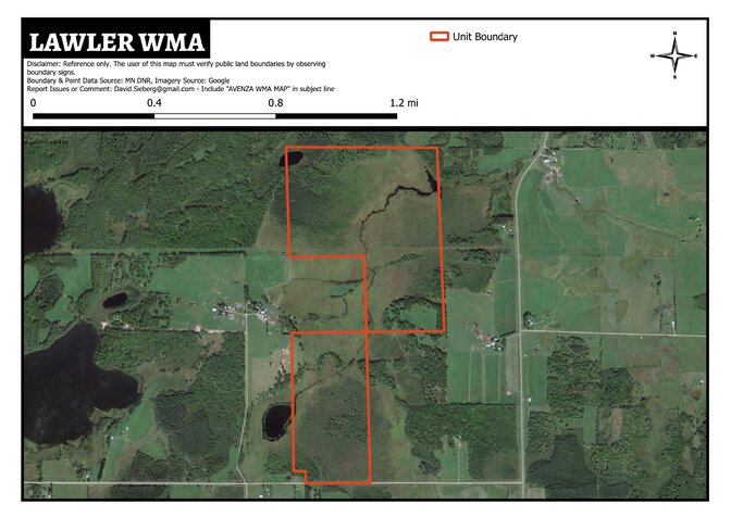 Lawler WMA Map by DavidSieberg | Avenza Maps