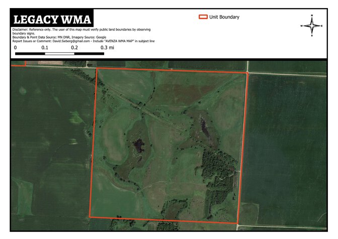 Legacy WMA Map by DavidSieberg | Avenza Maps