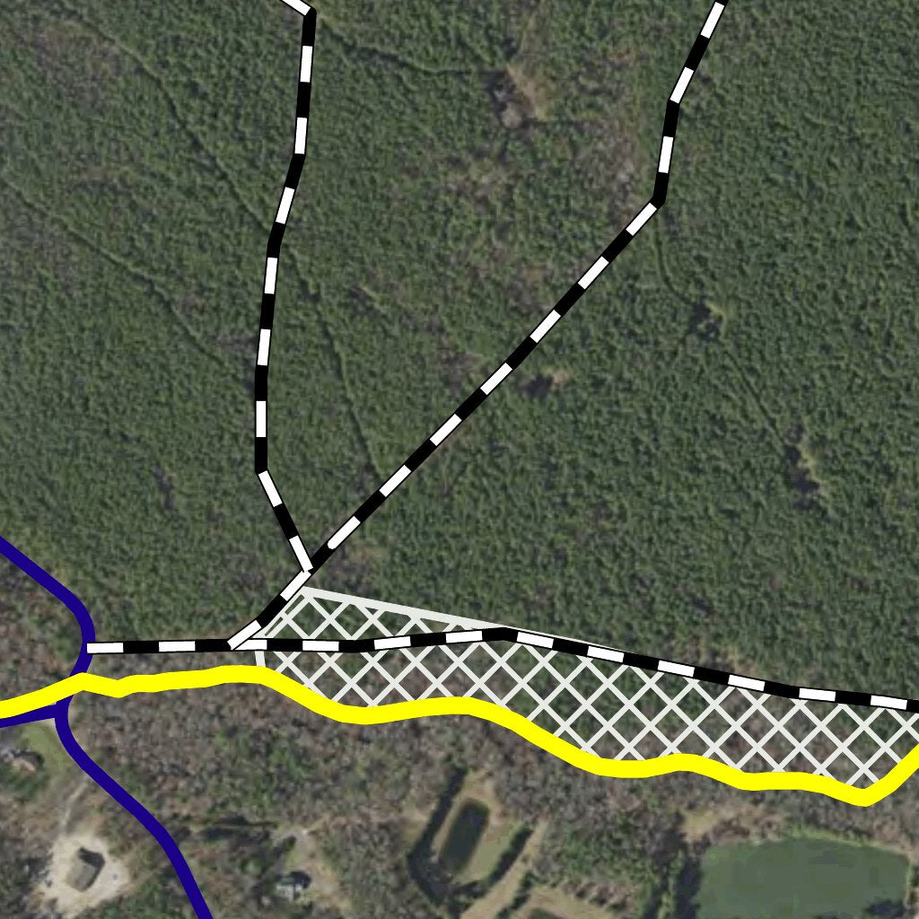 Delaware Forest Serv, Redden State Forest, Tunnell tract Map by ...
