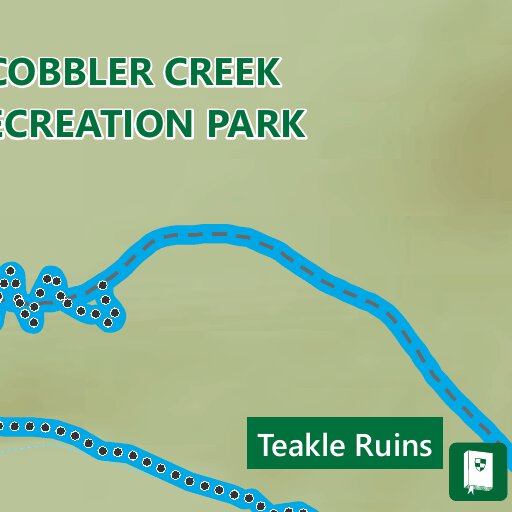 Cobbler Creek Recreation Park - Bike Trails Map by Department for ...