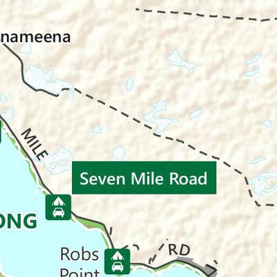 Coorong National Park - Long Point to Magrath Flat Map by Department ...