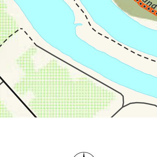 Murray River National Park Paringa Paddock Map by Department for ...