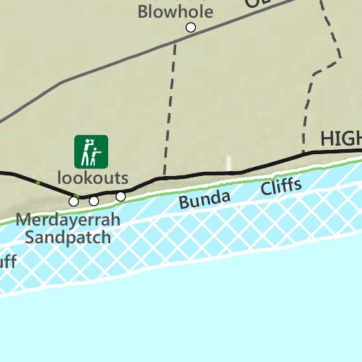 Nullarbor Wilderness Protection Area Map by Department for Environment ...