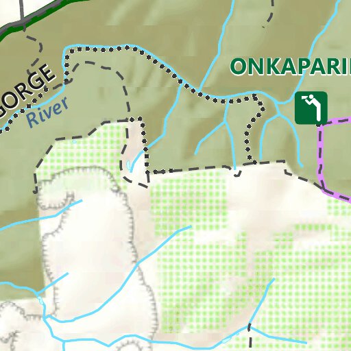 Onkaparinga River National Park & Recreation Park Map by Department for ...