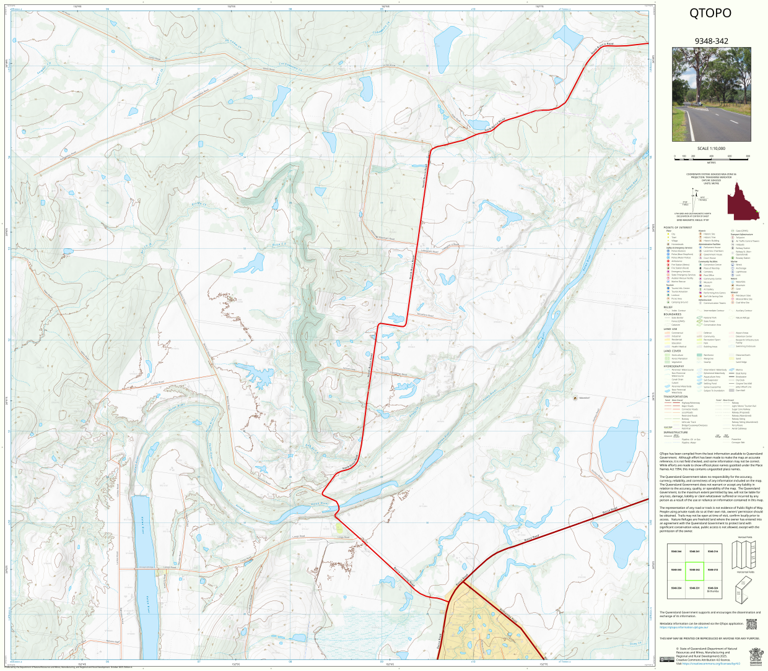 Abbotsford (9348-342) Map by Department of Natural Resources and Mines ...