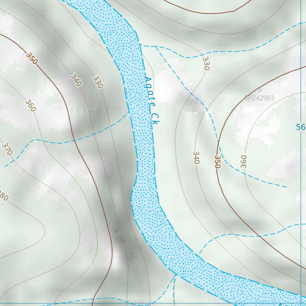 Agate Creek (7560-213) Map by Department of Natural Resources and Mines ...