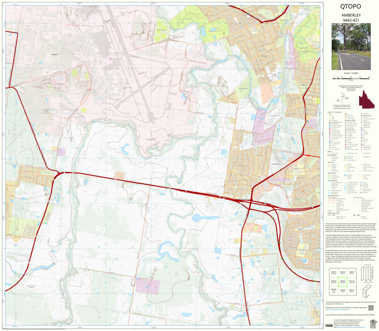 Amberley (9442-421) Map by Department of Natural Resources and Mines ...