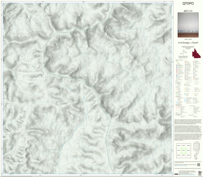 Arcadia (8647-212) Map by Department of Natural Resources and Mines ...