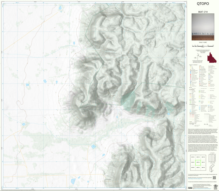 Arcadia (8647-214) Map by Department of Natural Resources and Mines ...