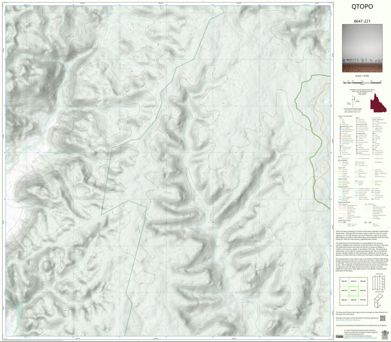 Arcadia (8647-221) Map by Department of Natural Resources and Mines ...