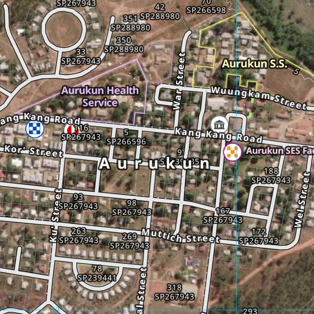 Aurukun (7271-312i) Map by Department of Natural Resources and Mines ...