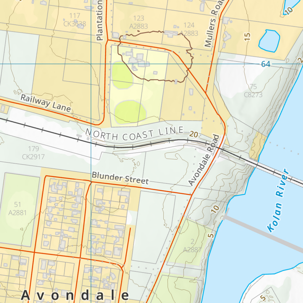 Avondale (9348-423) Map by Department of Natural Resources and Mines ...