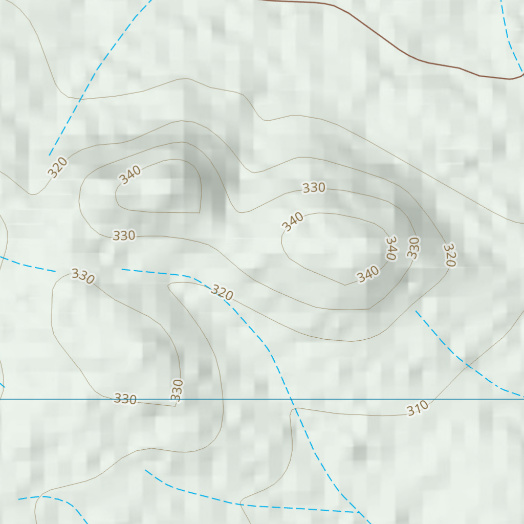 Bend Creek (8257-344) Map by Department of Natural Resources and Mines ...