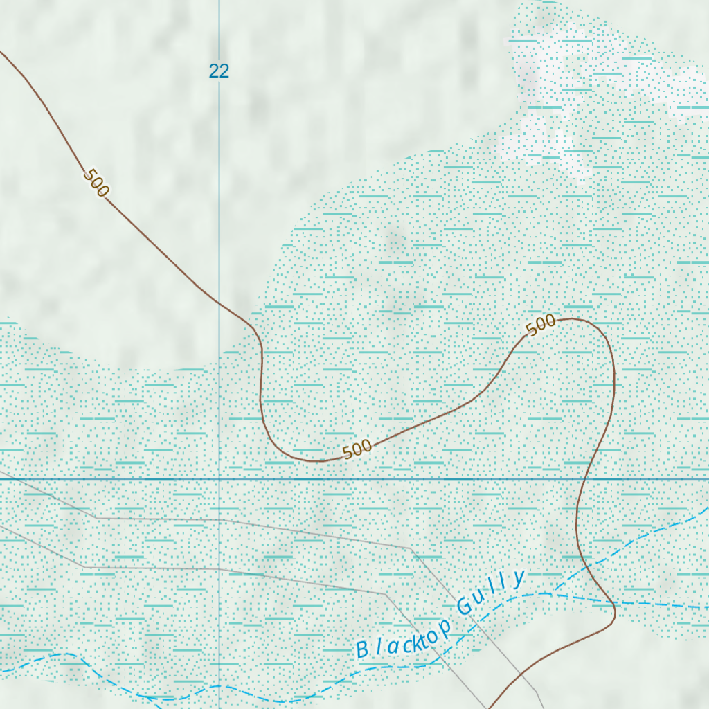 Blacktop (7761-242) Map by Department of Natural Resources and Mines ...