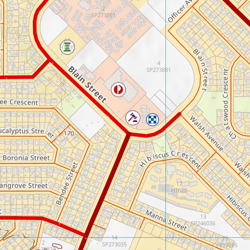 Blackwater (8650-113) Map by Department of Natural Resources and Mines ...