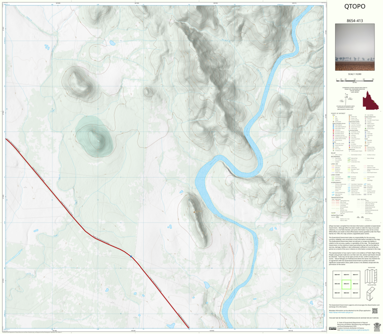 Boundary Gap Mountain (8654-413) Map by Department of Natural Resources ...