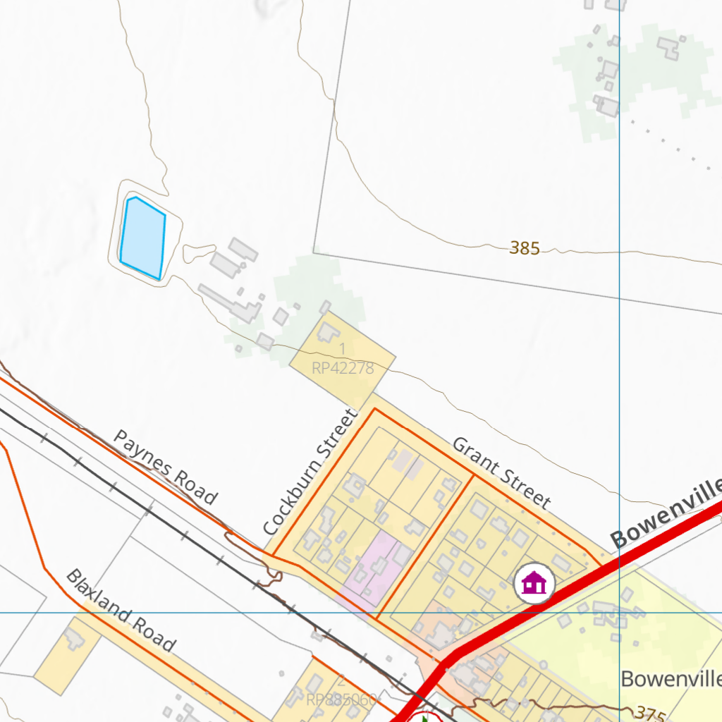 Bowenville (9143-211) Map by Department of Natural Resources and Mines ...