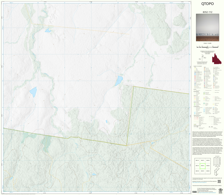 Brigalow Creek (8352-112) Map by Department of Natural Resources and ...