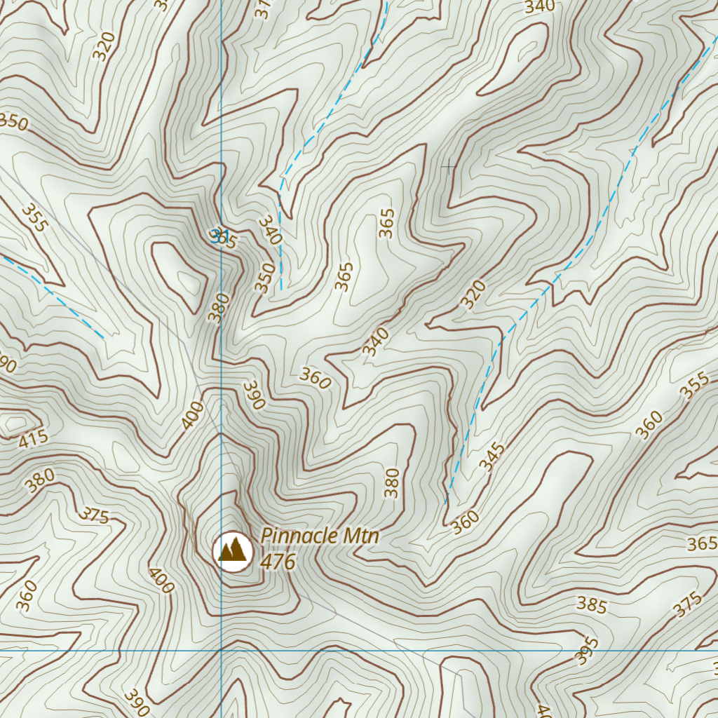 Browns Lookout (8950-142) Map by Department of Natural Resources and ...