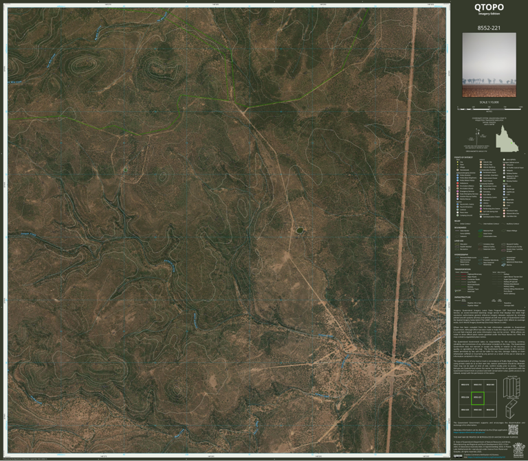 Bundoora (8552-221i) Map by Department of Natural Resources and Mines ...