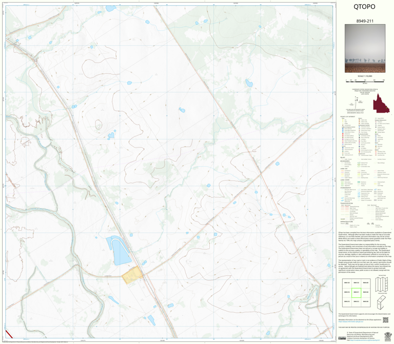 Callide (8949-211) Map by Department of Natural Resources and Mines ...