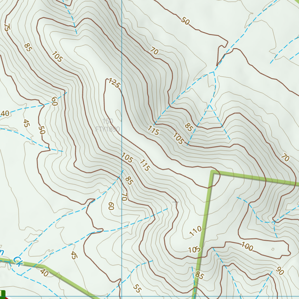Calliope Crossing (9150-323) Map by Department of Natural Resources and ...
