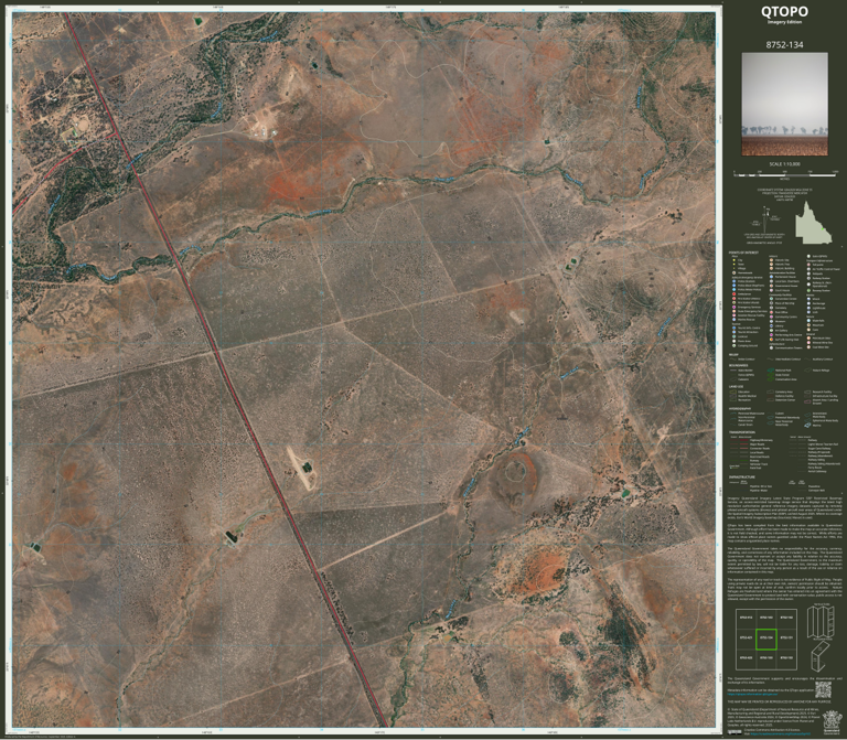 Campbell Range (8752-134i) Map by Department of Natural Resources and ...