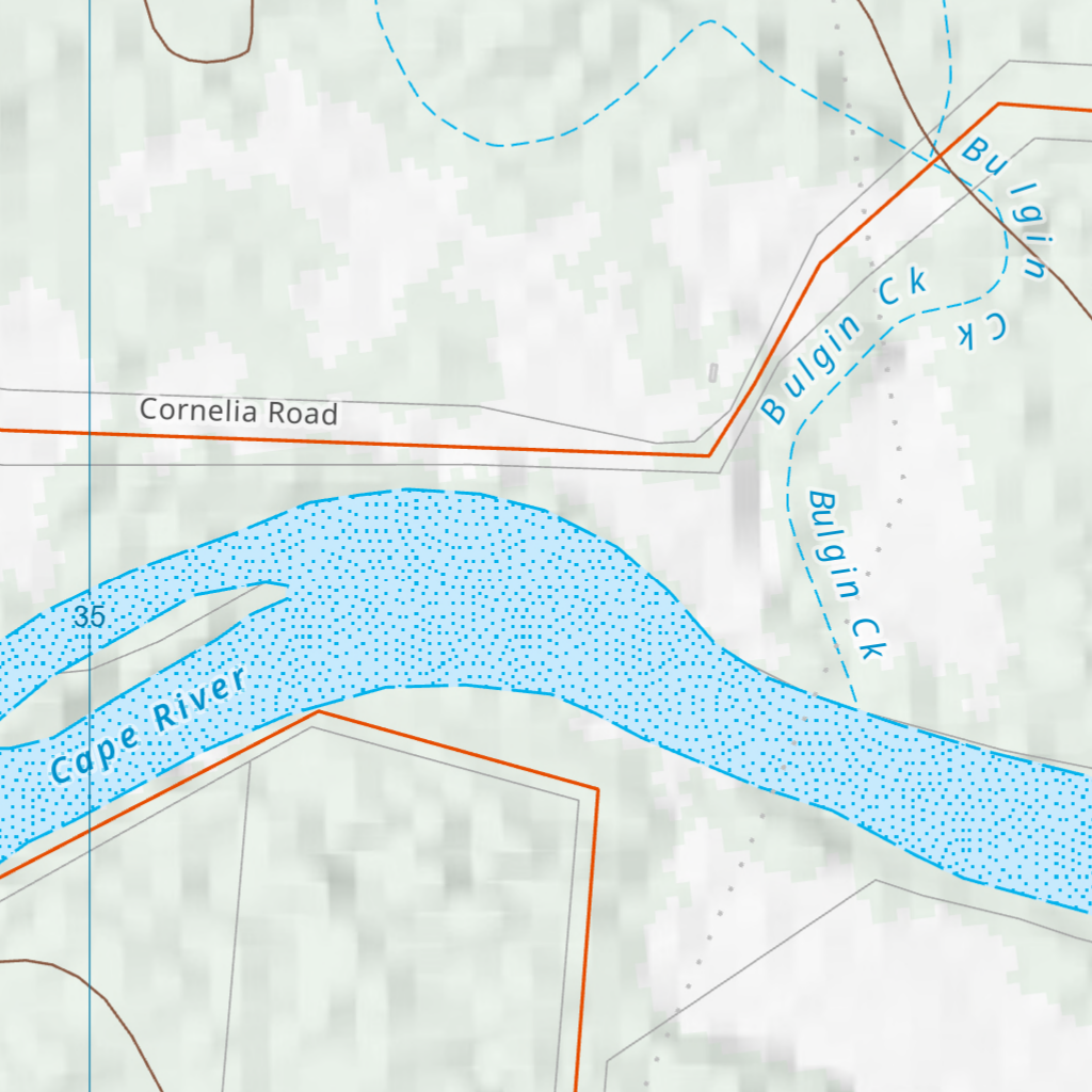 Cape River (7957-223) Map by Department of Natural Resources and Mines ...