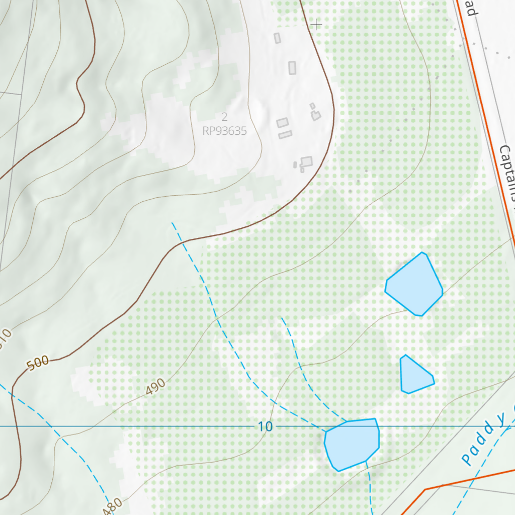 Captains Mountain (9142-324) Map by Department of Natural Resources and ...