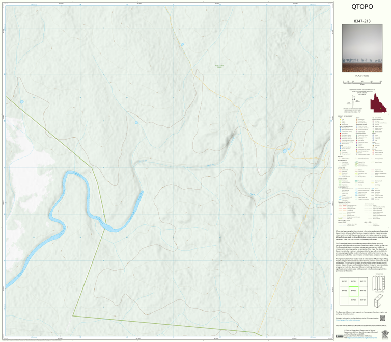 Chesterton (8347-213) Map by Department of Natural Resources and Mines ...
