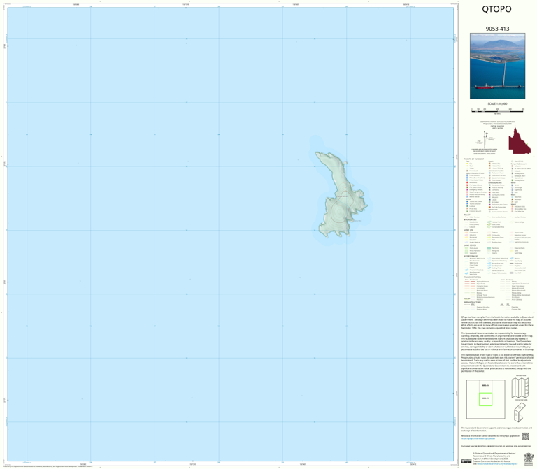 Cheviot Island (9053-413) Map by Department of Natural Resources and ...