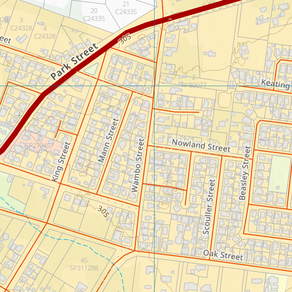 Chinchilla East (9044-423) Map by Department of Natural Resources and ...