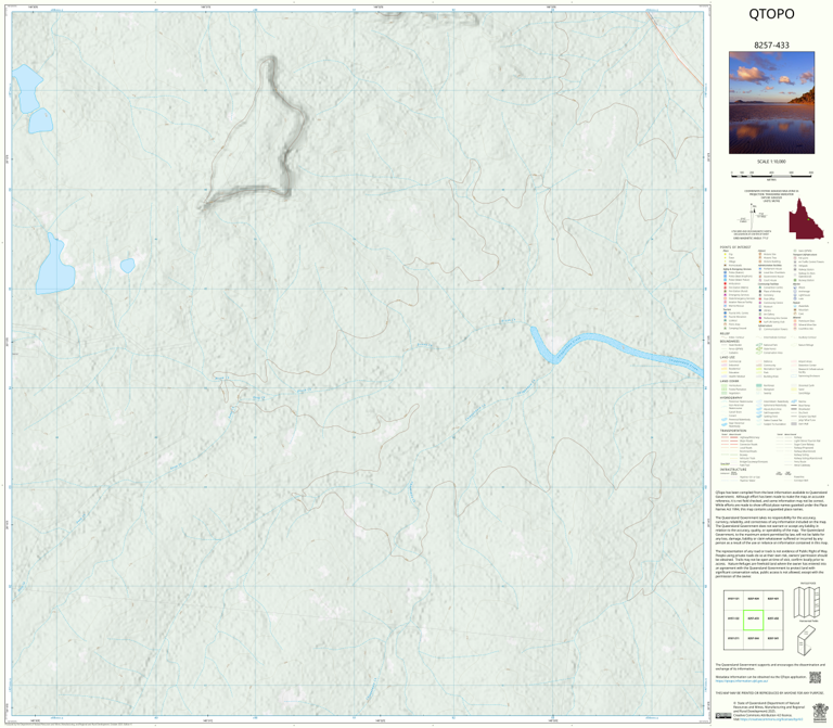 Chippendale (8257-433) Map by Department of Natural Resources and Mines ...