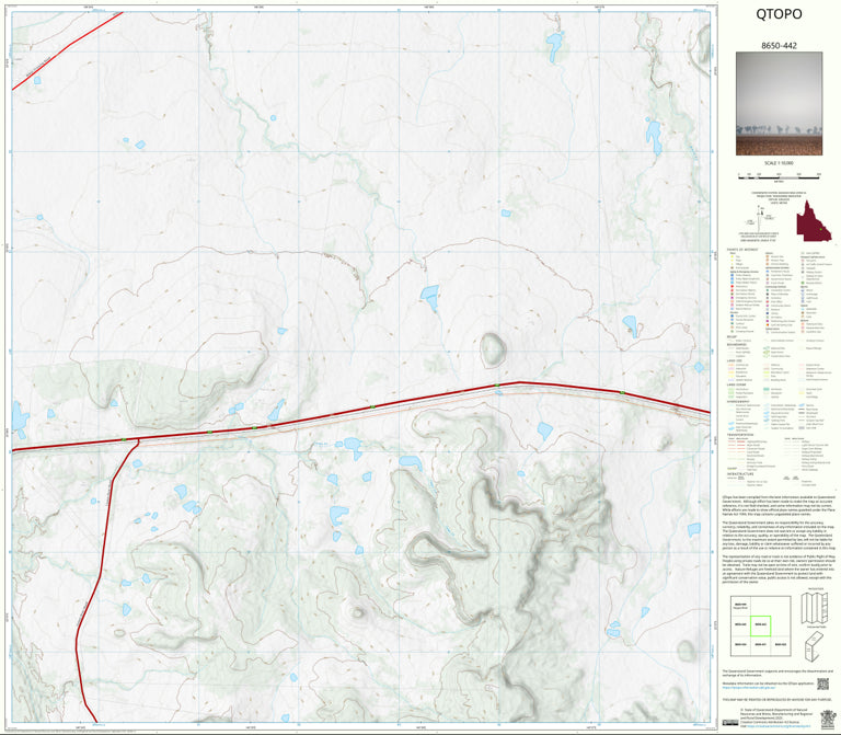 Comet (8650-442) Map by Department of Natural Resources and Mines ...