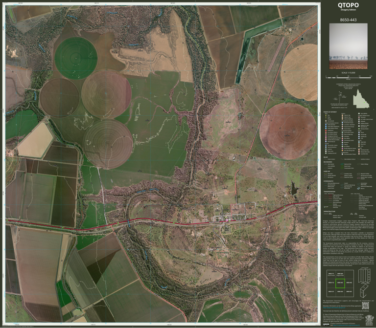 Comet (8650-443i) Map by Department of Natural Resources and Mines ...