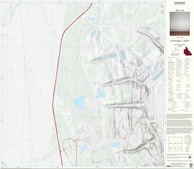 Cooroorah (8651-232) Map by Department of Natural Resources and Mines ...