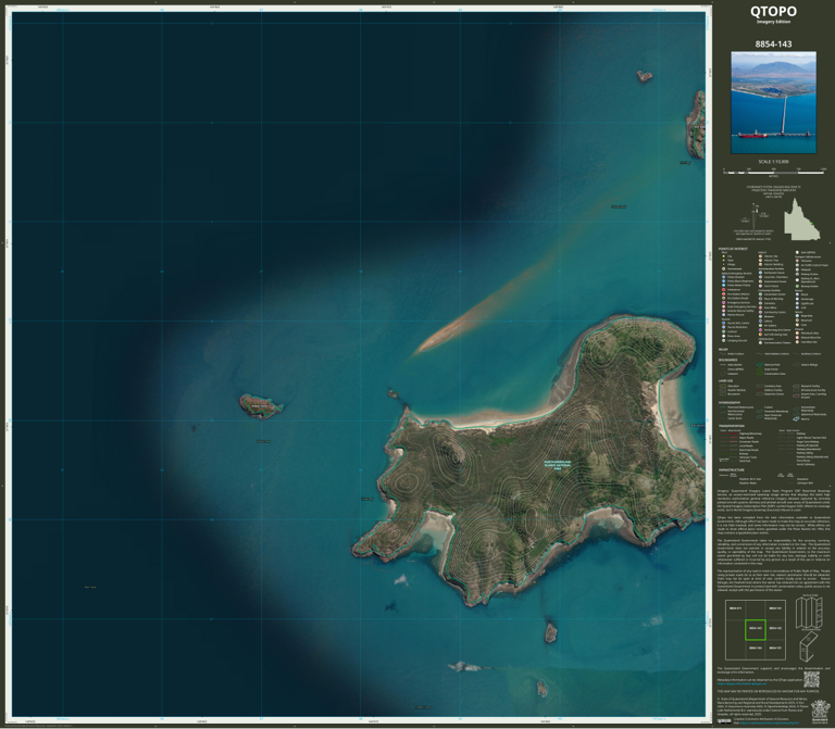 Curlew Island (8854-143i) Map by Department of Natural Resources and ...
