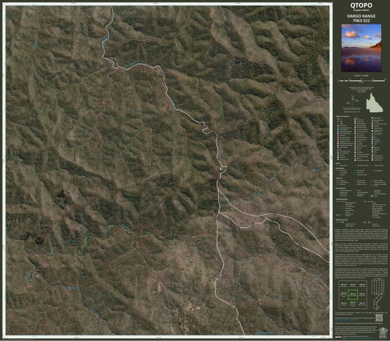 DARGO RANGE (7963-322i) Map by Department of Natural Resources and ...